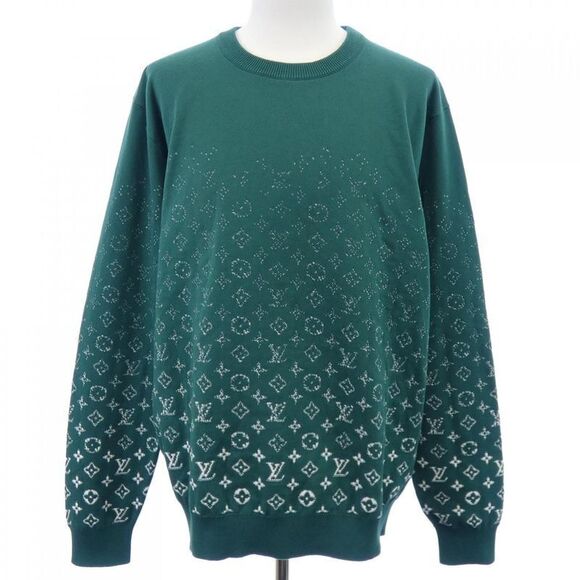 Louis Vuitton | Sweaters | Louis Vuitton Lv Monogram Degrade Crew Neck ...